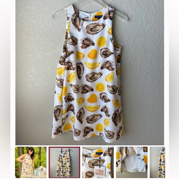 Katie Kime | Dresses | Iso The World Is Your Oyster Shift Dress From ...